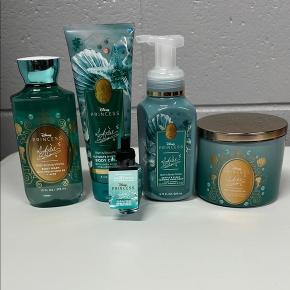 Disney | Bath & Body | Disney Princess Ariel Bath Body Set Green | Poshmark